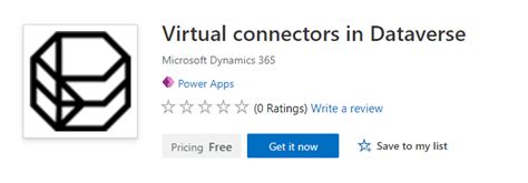 가상 커넥터를 사용하여 가상 테이블 만들기 microsoft dataverse power apps microsoft learn