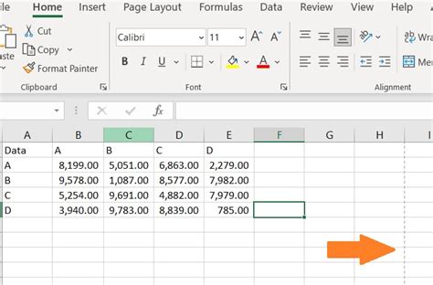 Get Rid Of Dotted Lines On Excel Spreadsheet Printable Timeline Templates