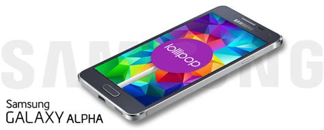 Samsung Galaxy Alpha Android 50 Lollipop Wird Getestet