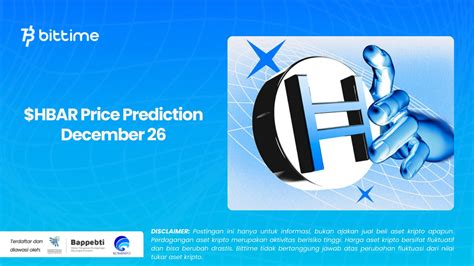 Hbar Price Prediction December 26