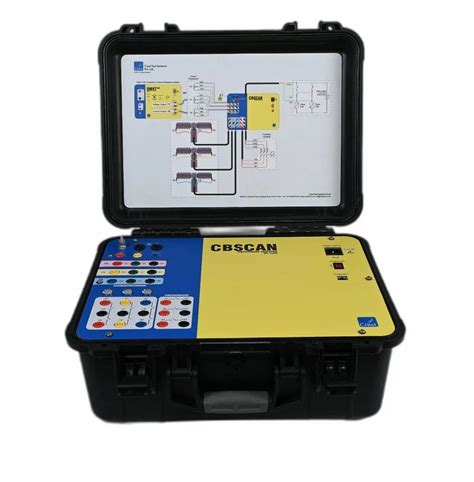 Circuit Breaker Analyzer For Industrial Use Model Namenumber Cbscan Circuit Breaker Analyzer For Industrial Use Model Namenumber Cbscan