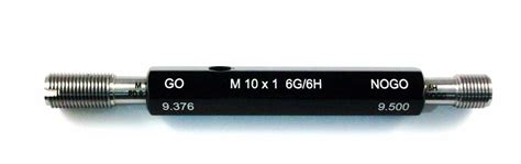 M10 X 1 00 Class 6g Go 6h Nogo Taperlock Thread Plug Gage Set The Rymon Company