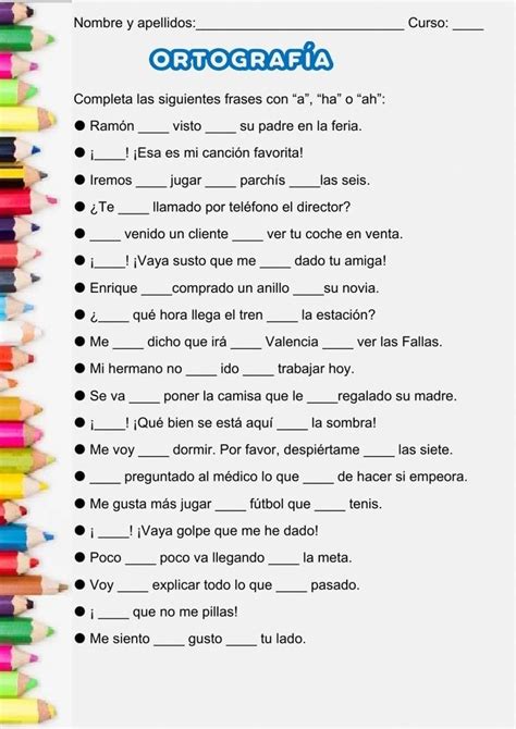 Pin De Marisol Sager En 5to Actividades De Ortografía Metodo De