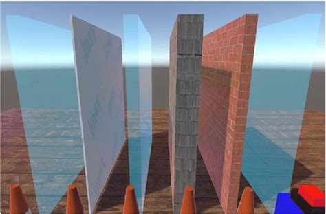 Showcase Of Construction Material Selection Of Bim Based Vr Prototype Download Scientific