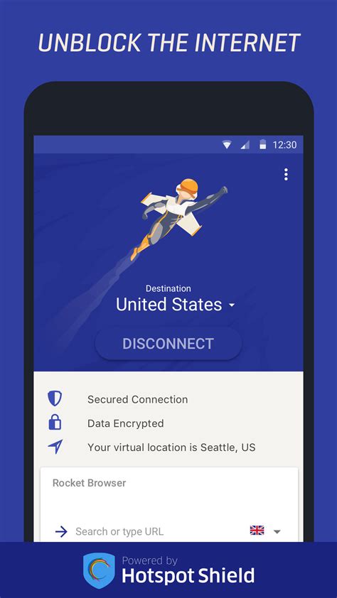 Rocket VPN Fast Secure Android VPN App