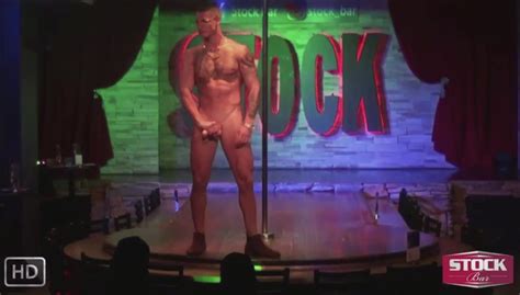 Striptease And Voyeur Sexy Stripper With Huge