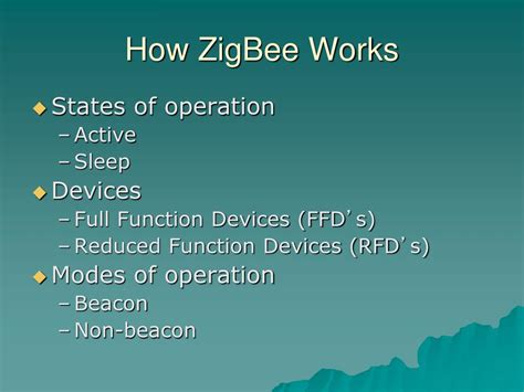 Ppt Zigbee Powerpoint Presentation Free Download Id6931589