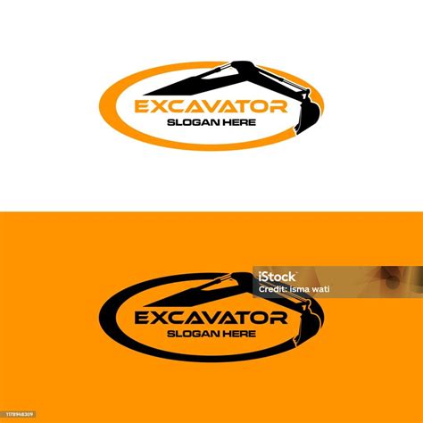 흰색 배경에 고립 된 현대적인 플랫 스타일의 굴삭기 디자인 중장비 건설 산업 등에 대한 기호 기호 웹 사이트 디자인 기호 기호 응용 프로그램 Ui에 대한 굴삭기 기호 벡터