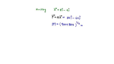 solved an object of mass 15 0 kg is subjected to a non zero net force