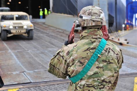497th Cssb Equipment Arrives By Seaport For Atlantic Resolve Deployment