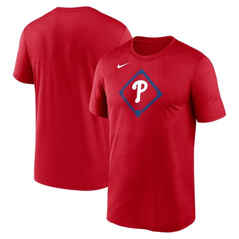 Mens Philadelphia Phillies Nike Red Icon Legend Performance T Shirt