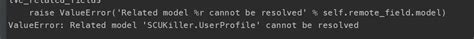 Django Model的外键依赖关系 报错 Valueerror Related Model Appmodel Cannot Be Resolved Mrxiao