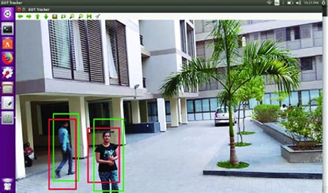 Two Objects Image It Tracks The Both Objects Red Color Is For Download Scientific Diagram
