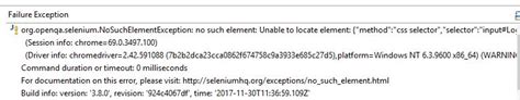 Java Testng Selenium Webelement Cannot Find Stack Overflow