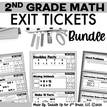 Nd Grade Exit Ticket Place Holder By Saddle Up For Nd Grade TPT