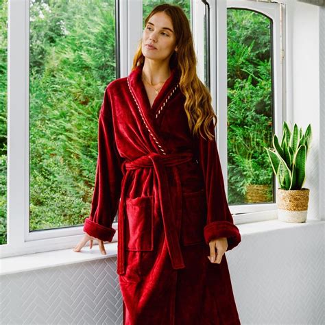 Earlduchess Claret Dressing Gown Bundle Bown Of London
