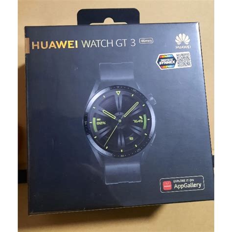 รบเงนคน1 000 Huawei WATCH GT3 46mm Active Edition Black มอ1 รบประกนศนยไทย1ป Shopee