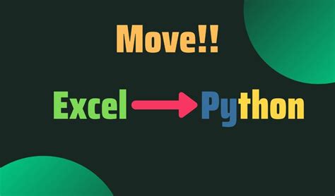 A Complete Yet Simple Guide To Move From Excel To Python Excel Python Python Plot