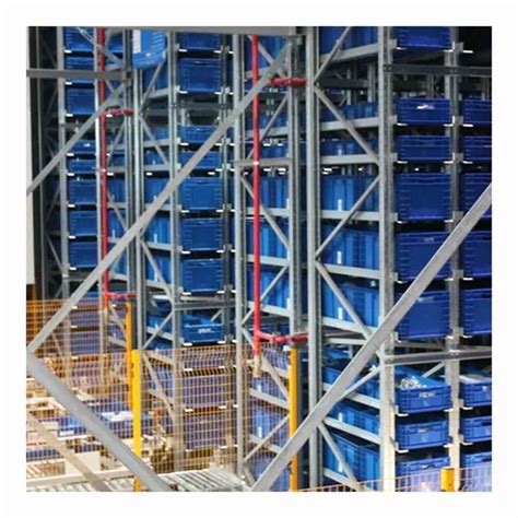 Automatic Warehouse Stacker Crane Racking System Asrs Automated Storage Retrieval Racking System