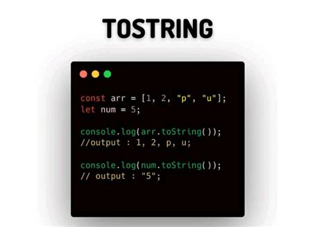 Olaniyan Mutiu Abiodun On Linkedin Tostring Method In Javascript Purpose Converts A Value