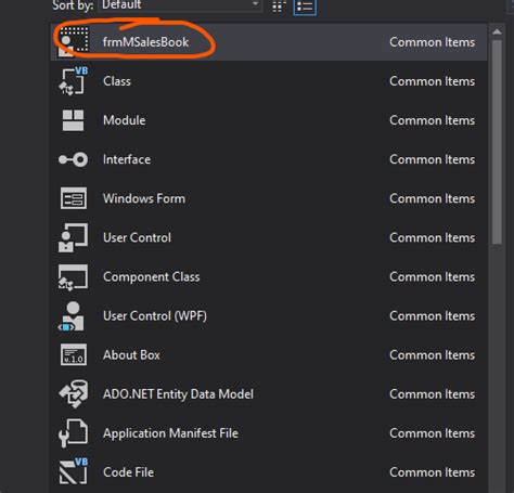 Vb Net How Do I Remove Item From Visual Studio Stack Overflow