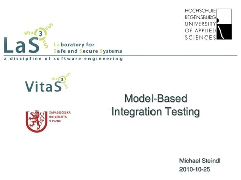 Ppt Model Based Integration Testing Powerpoint Presentation Free Download Id 8898755