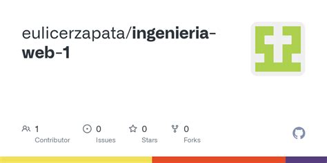 GitHub Eulicerzapata Ingenieria Web