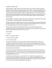 Understanding Boolean Logic Introduction To Boolean Algebra And