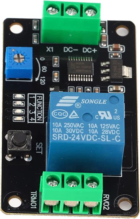 Multi Function Delay Relay Trm01 Self Locking Relay Delay On Time Relaydelay Off Time
