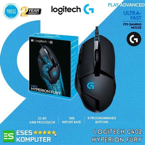 Jual Mouse Logitech G402 Hyperion Fury Rgb Ultra Fast Fps Mouse Gaming Di Seller Eses Komputer
