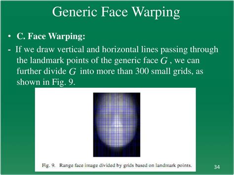 PPT D Face Recognition Based On Warped Example Faces PowerPoint Presentation ID