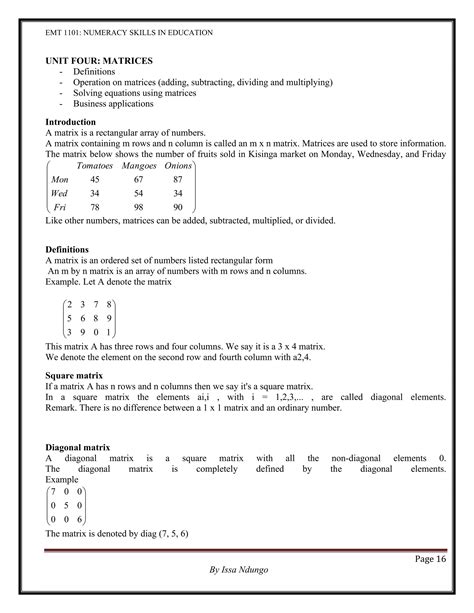 Numeracy Skills In Educationpdf Numeracy Skills In Educationpdf