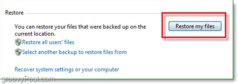 Windows 7 Data Backup And Restore Guide How To