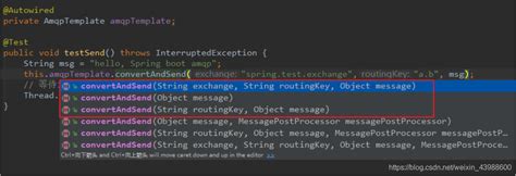 rabbitmq与spring amqp springamqp和rabbitmq的关系 csdn博客