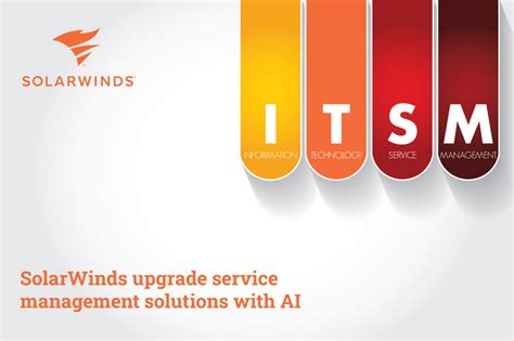 Solarwinds It Service Management Itsm Txd Systems