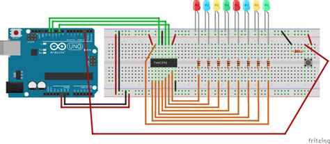 arduinoで音階に合わせてledを光らせてみた 数に溺れて