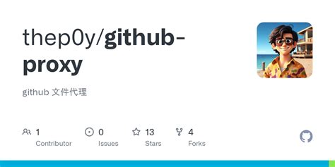 Github Thep0ygithub Proxy Github 文件代理