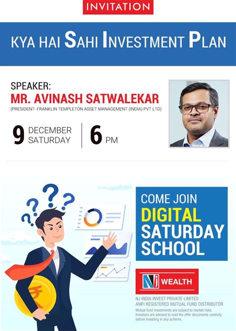 Gurcharan Singh On Linkedin Learn From The Expert What Is The Right Investment Plan Register