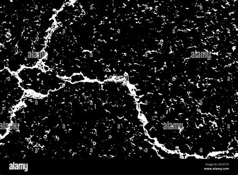 Grunge Black And White Crack Texture Background Vector Use For
