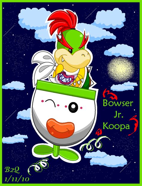 Bowser Jr Takes Flight By Bowser Queen On Deviantart