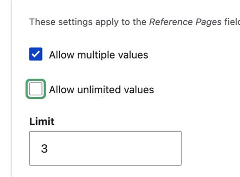 Provide Allow Multiple Values Checkbox That Conditionally Shows Other