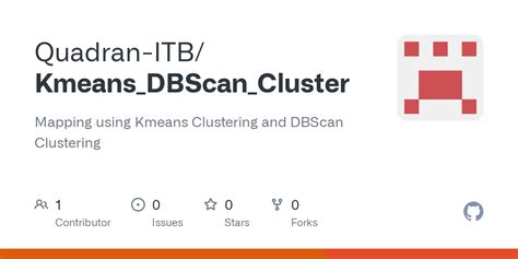 Github Quadran Itb Kmeans Dbscan Cluster Mapping Using Kmeans Clustering And Dbscan Clustering