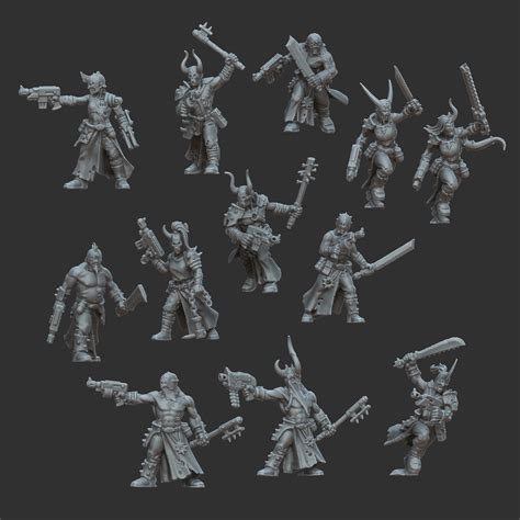Fichier 3d Sortie A Temps Limite Culty Folk Of Chaos 🎲・design