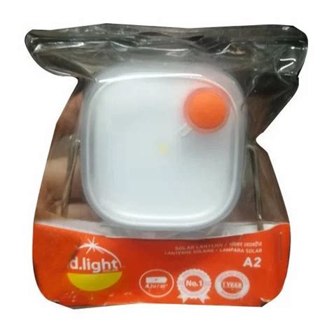D Light A2 Rechargeable Solar Led Lantern Warranty 1 Year At ₹ 350