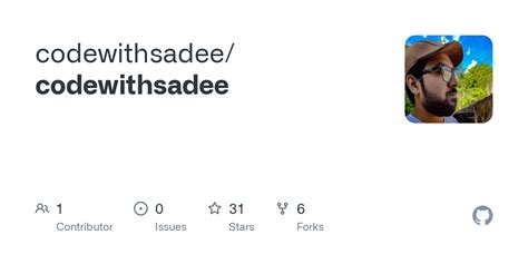 Github Codewithsadee Codewithsadee