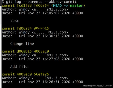 git从入门到熟练第七讲 git与时间线 git 时间线 csdn博客