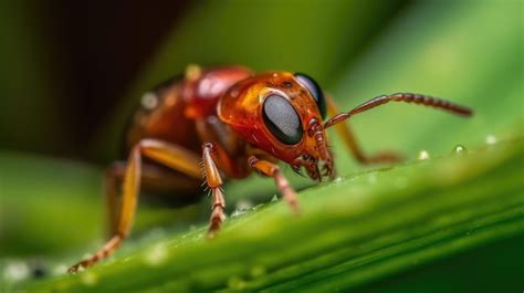 Premium Photo Professional Photography Of A Bug With Blurred Background