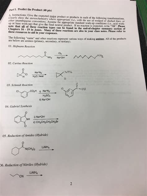 Solved Give The Expected Major Product Or Products In Each