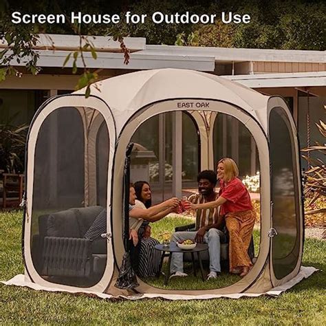 East Oak Screen House Tent Portable Outdoor Screen Room