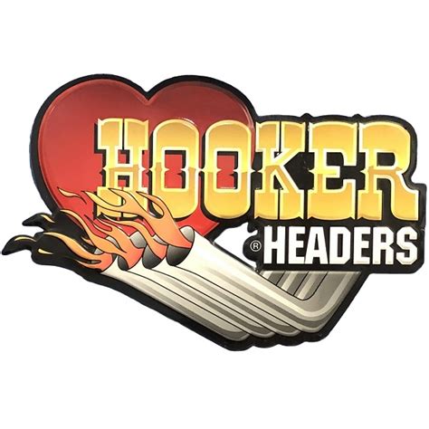 Metal Hooker Headers Sign Collectiblesandmoreinstore